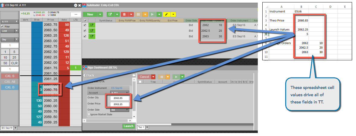 Excel Linking Overview Excel Integration With Tt Help And Tutorials